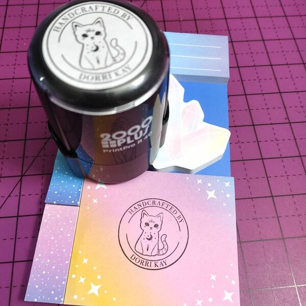 MAGIC & CELESTIAL Library of Stamp or Embosser, Custom Library Stamp ...