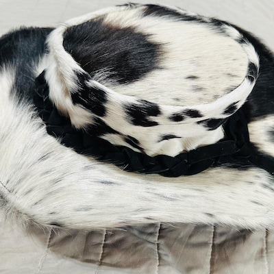 Natural Cowhide Patchwork Table Runner Handmade Cowhide Table Runner ...