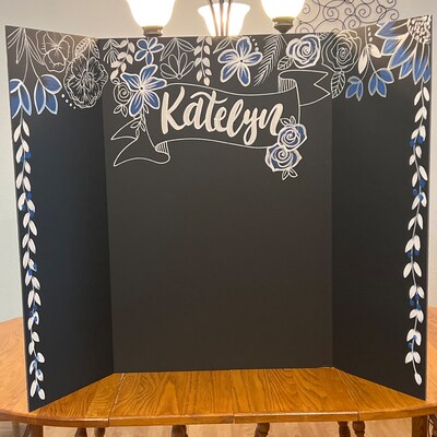 Senior Tri-fold Photo Display Board for Graduation Party - Etsy