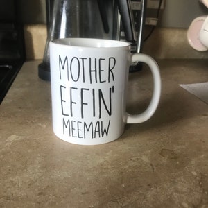 Meemaw Gifts, Expletive Gift for Meemaw, Perfect Meemaw Cup for ...