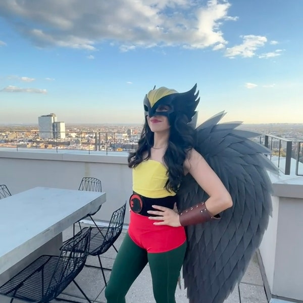 Wearable Hawkgirl Helmet: Raw 3D Print, Cosplay Prop - Etsy