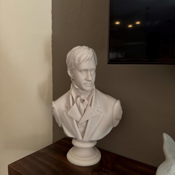 Mr. Darcy & Elizabeth Bennet Bust Statue, 25cm / 10 Inch - Pride and ...