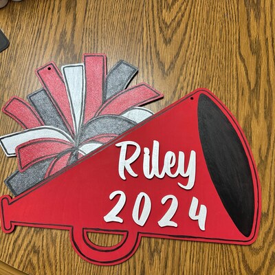 UNFINISHED Megaphone / Blank Cheer Megaphone /cheer Pompoms ...