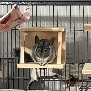 Chinchilla Hut Hideout House Free Standing House for Chinchilla Kiln ...