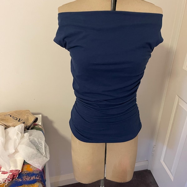Off-shoulder Top Sewing Pattern PDF | Instant Download | Print at Home ...