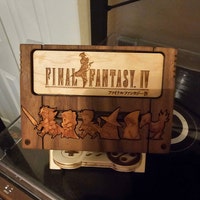 Custom Wooden Final Fantasy X Menu Screen With Characters You Can Pick ...