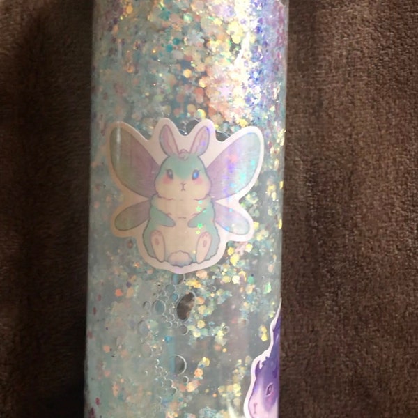 Owlbear Cub & Bumble Bee Acrylic Key Chain | 2.5" Double-sided Charm ...