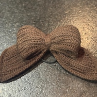 CROCHET PATTERN | Crochet Fishnet Bow - Easy Crochet Bow Tie for ...