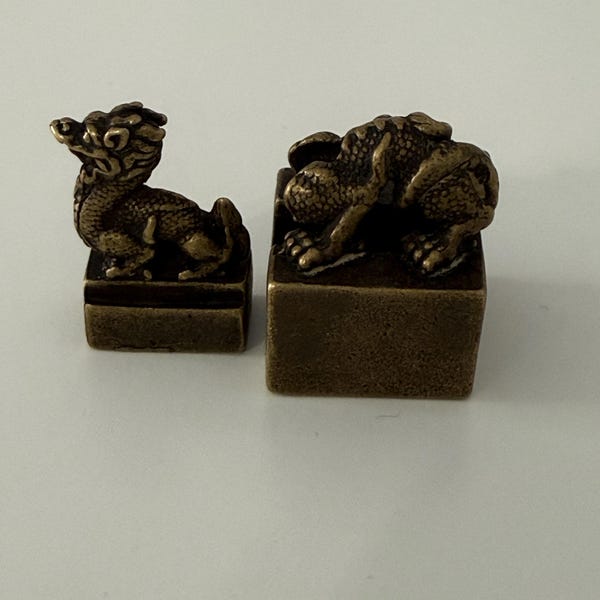 Retro Solid Pure Brass Squirrel Sculpture Creative Tea Pet Desktop ...