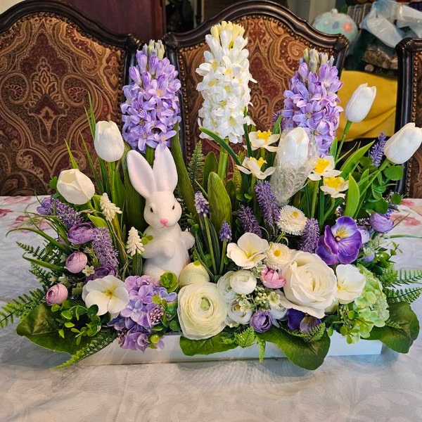 Luxury Spring Centerpiece, Easter Centerpice, Spring Home Decor, Easter ...