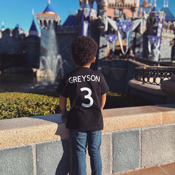 Add-on Name & Number - Backside Add on - Put Your Name and Number on ...