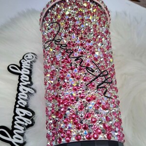 Rhinestone Cup 30oz Straight ,rhinestone Cup, Crystal Cups, Glass ...