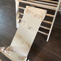 Set of Three Items Climbing Ramp Arch Foldable Triangle Playroom ...