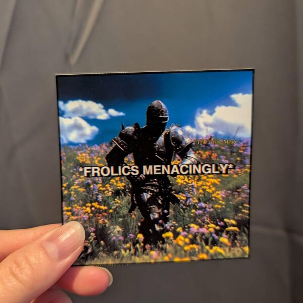 Do Not Claim to Be Whimsical | the Frog Mage Meme 8x10 Print - Etsy