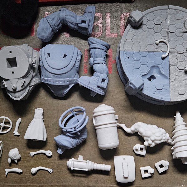 Gentle Healer 8k Unpainted Figure Kit - Etsy