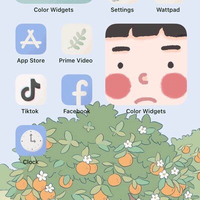 Cute Hand-drawn iPhone App Icon Set ios & Android - Etsy