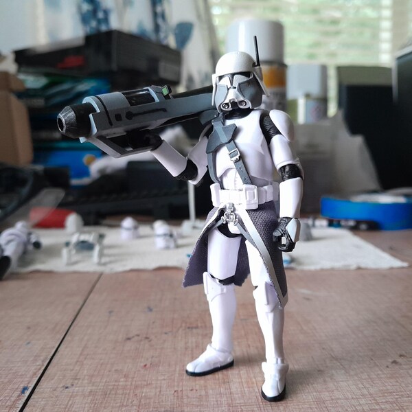 1:12/18/6 Scale Clone Trooper Fireball Accessory Pack Unpainted Kit ...