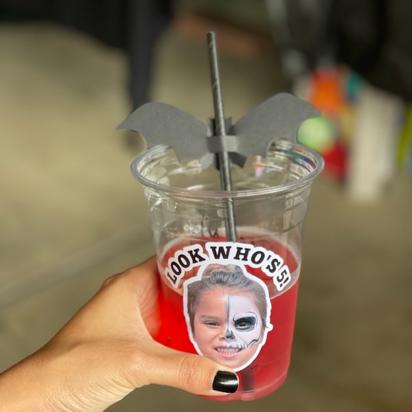 Personalized Photo Birthday Cups, Custom Cups With Face, Face Photo ...