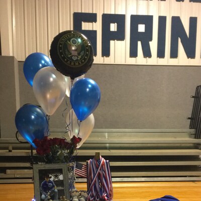 Army Party Balloon/ USA Army Balloon/ US Army Crest Balloon/ American ...