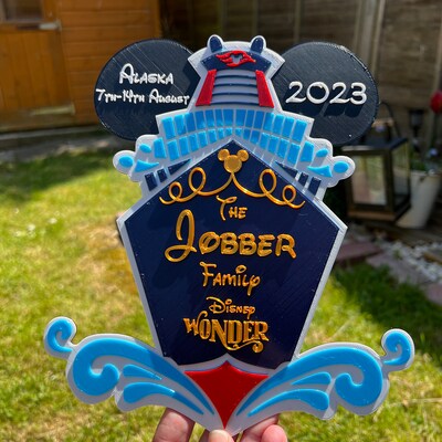 Personalised Disney Cruise Line Ship Inspired Stateroom Door Sign ...