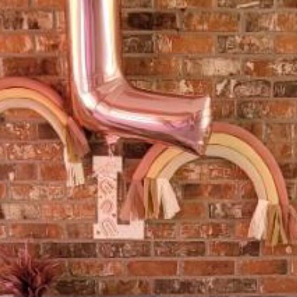Boho Rainbow Balloon Kit | Boho Birthday Balloons | Muted Colours ...