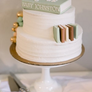 Banner Ribbon Fondant Cake Decoration Toppers Banner Cake - Etsy