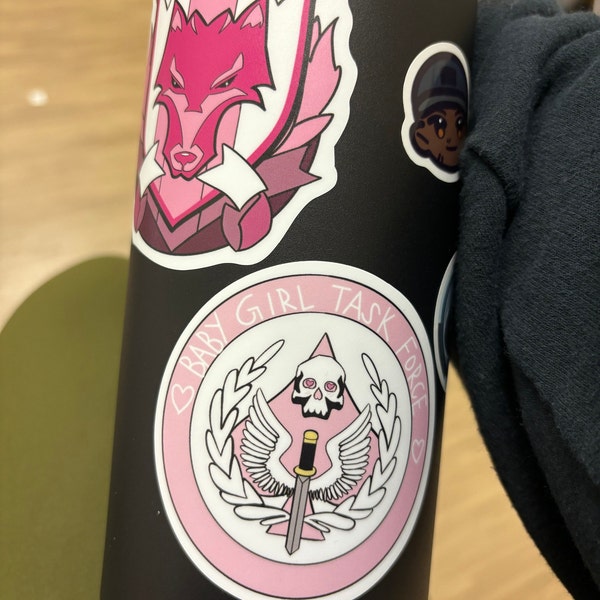 Baby Girl Task Force Sticker - Etsy
