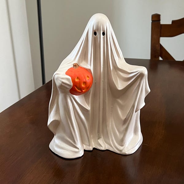 Vintage Mold Ceramic Ghost - Etsy