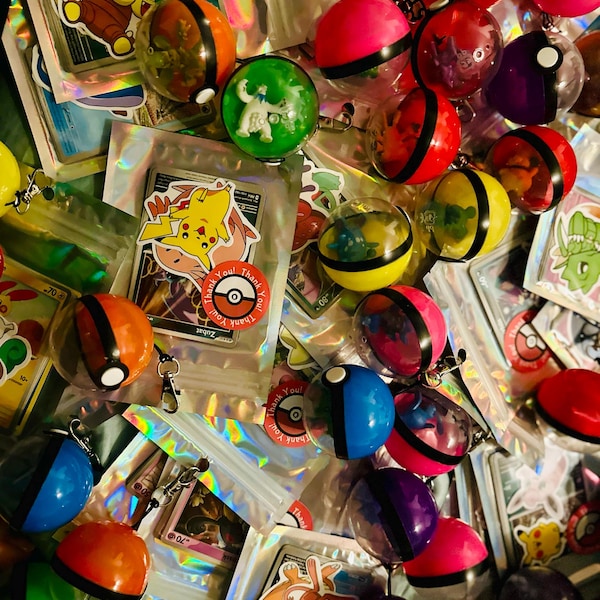 10 Pack Pokémon Party Card Pack Favors/ Pokemon Party Favors/ 6 Cards ...