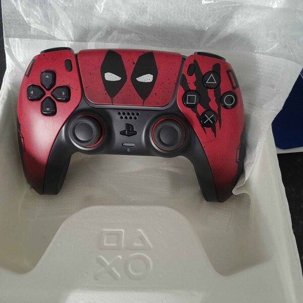 Deadpool Movie Inspired Custom PS5 Dualsense DIY Faceplate - Etsy