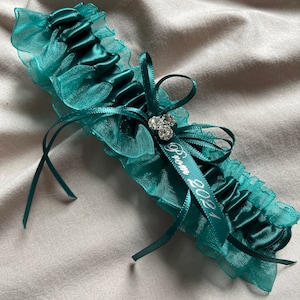 Jeweled Navy Blue Prom Garter. Prom Garter - Etsy