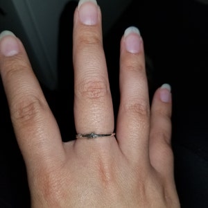 Roots Stack One Ring. Monogram Initial Stack Sterling - Etsy