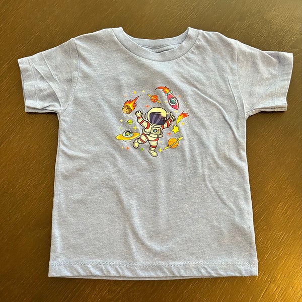 Funny Astronaut Shirt - Outer Space Clothing - Space Curious T-shirt ...