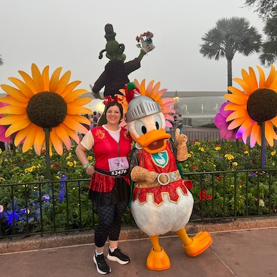 Daisy Duck Running Costume Daisy Duck Costume Fairy Tale - Etsy
