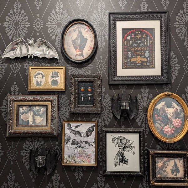 Vintage Storybook Toad Painting, Printable Moody Fairytale Wall Art ...