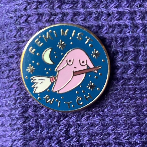 Sass Tablets Enamel Pin Feminist Enamel Pin Gift Girl Power Empowering ...