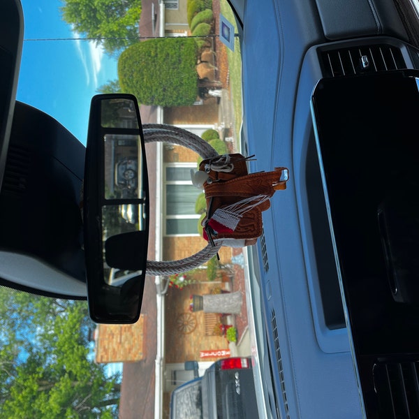 Rear View Mirror Decor. Rear Mirror Decoration. Western Style ...