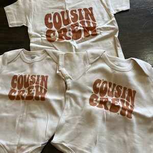 Cousin Crew Toddler Shirt Boho Retro Kids Shirt Cute Cousin Natural Toddler Tee - Etsy