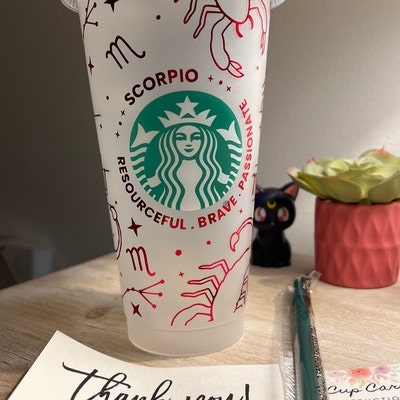 Star Sign Zodiac Tumbler Leo Coffee Cup Scorpio Cup Virgo Gift Libra ...