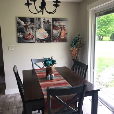 Abstract Landscape Table Runner Sandstone Desert by Wren_leyland ...