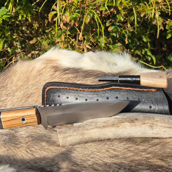 Cheese Burl, Curly Maple, and Walnut Combination Knife Scales - S-348 ...