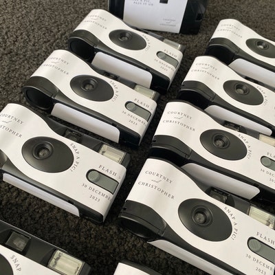 Kodak Disposable Camera Wrap Sticker Light Brown Wedding 2 X - Etsy