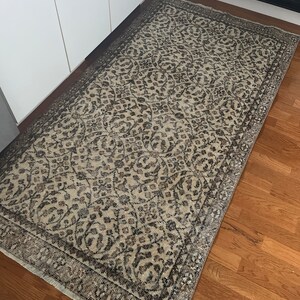 Turkish Rug Anatolian Rug 3.2x9.2 Ft Organic Rug Oriental - Etsy