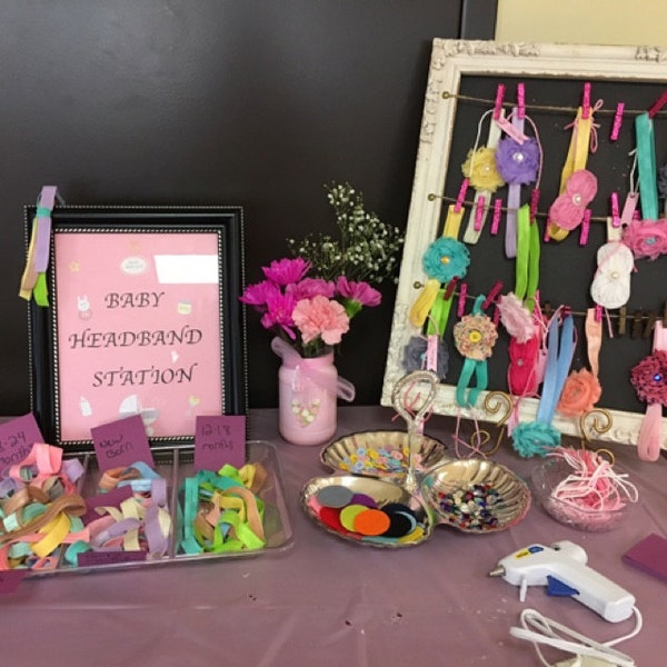 10 Yards Pastel Colors Theme FOE Spring Grab Bag Solid Elastic 5/8 FOE ...