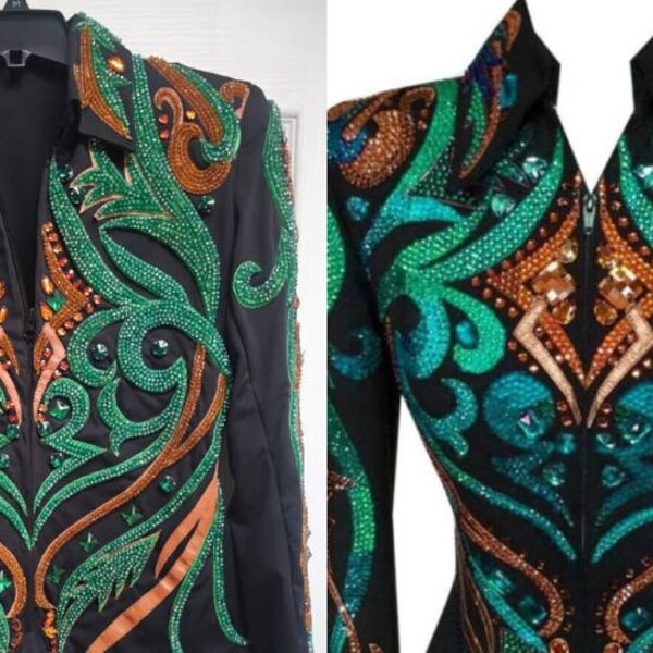 Western Show Shirt - Etsy