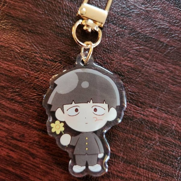 MP100 Charms | Mob Psychics Epoxy Keychains - Etsy