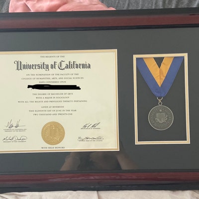 State Medical Board Certificate Frame Doctor Physician Certification ...