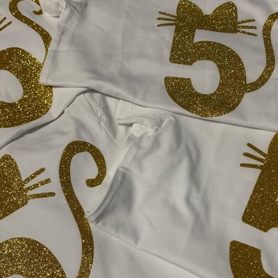 5 Cat SVG 5th Birthday SVG Cat SVG Digital Download Svg - Etsy