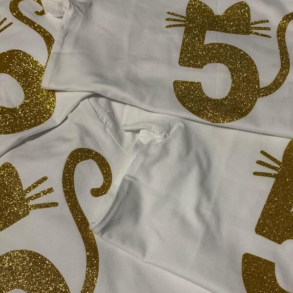 5 Cat SVG | 5th Birthday SVG | Cat SVG | Digital Download | Svg - Etsy