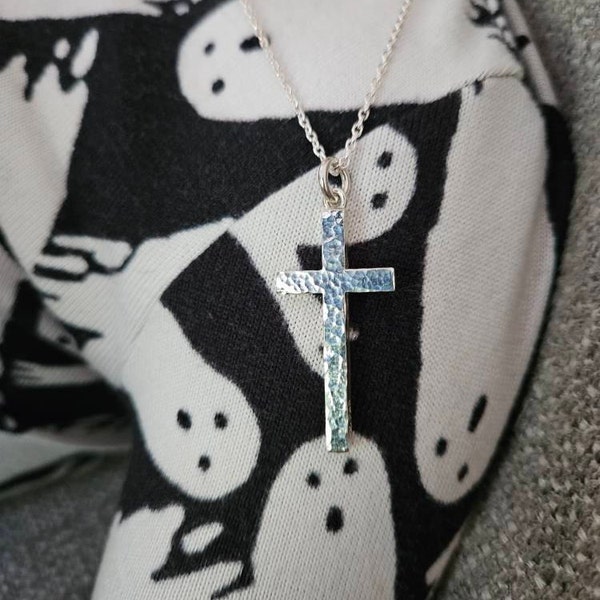 Sterling Silver Solid Inverted Petrine (cross of Peter) Pendant or ...